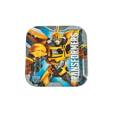 Transformers Optimus Prime Themed Birthday Party Supplies, 9" Dinner ...