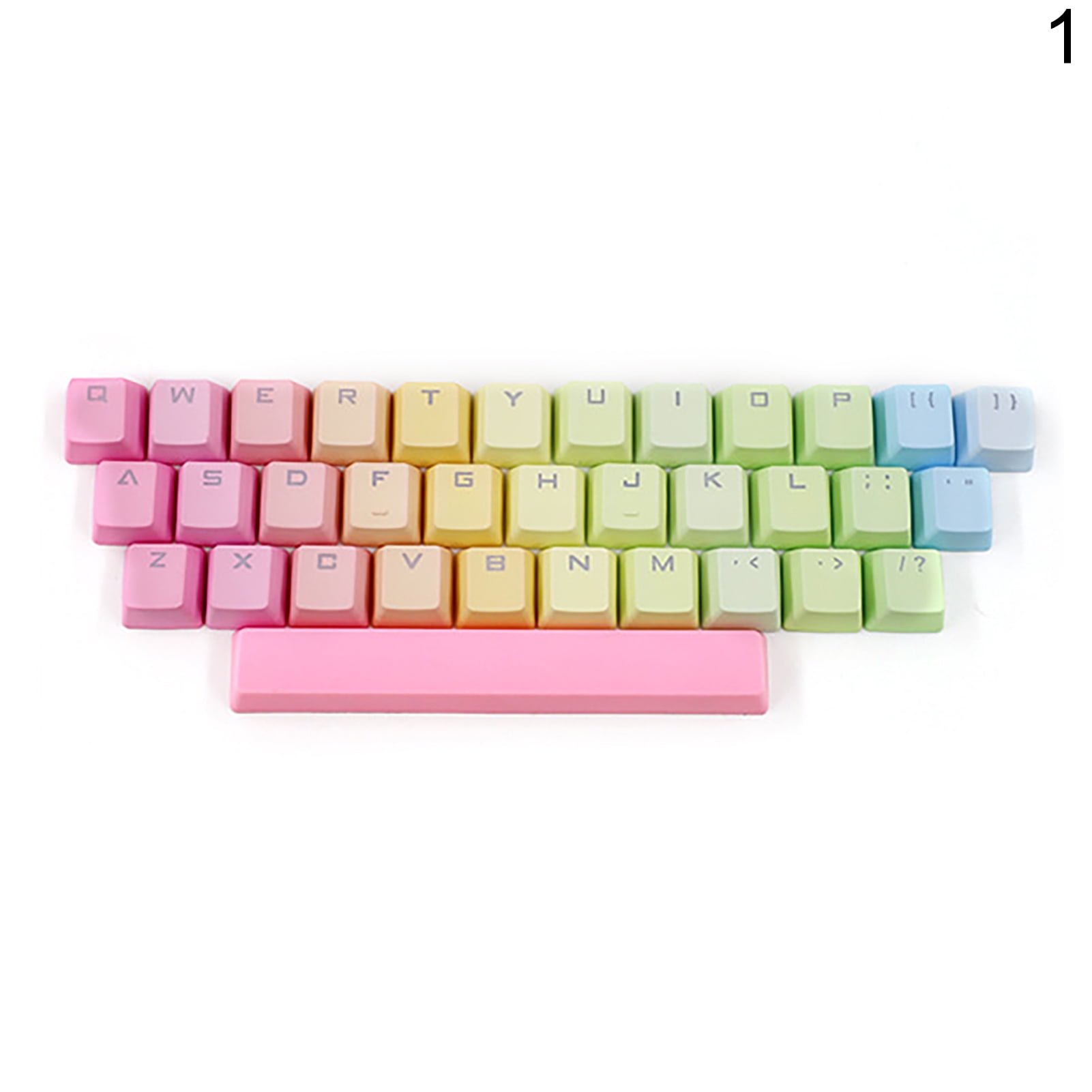 35Keys PBT Keycaps Double-Shot Backlit Keycaps Set for Mechanical ...