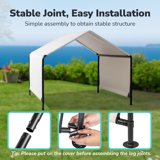 UBesGoo Outdoor Dog Canopy, Portable Pet Tent, Sun Shade Shelter, 4'x4 ...