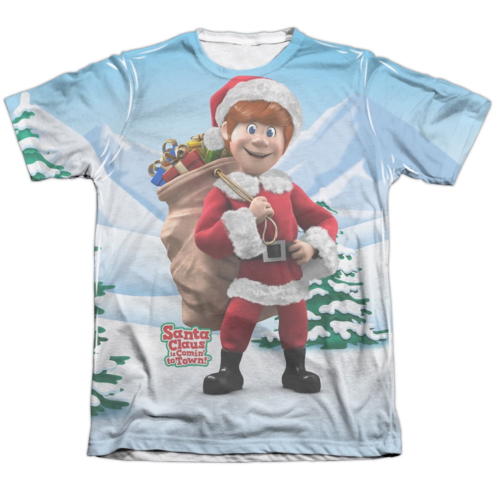 Santa Claus Is Comin To Town - Helpers - Short Sleeve Shirt - X-Large ...