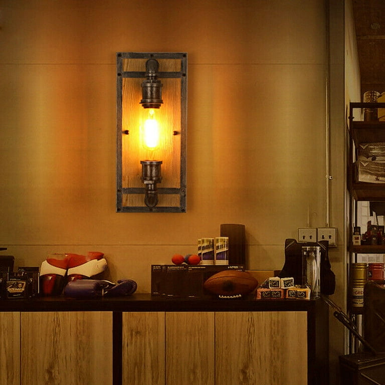 Rustic Lamp Construction