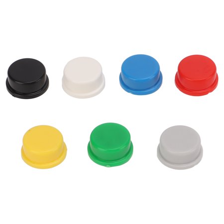 Tactile Push Button Switch , 7 Colors Durable Push Button Switch ABS ...