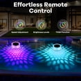 Panpaddle 2 Pack Solar Floating Pool Lights with Remote Control ...