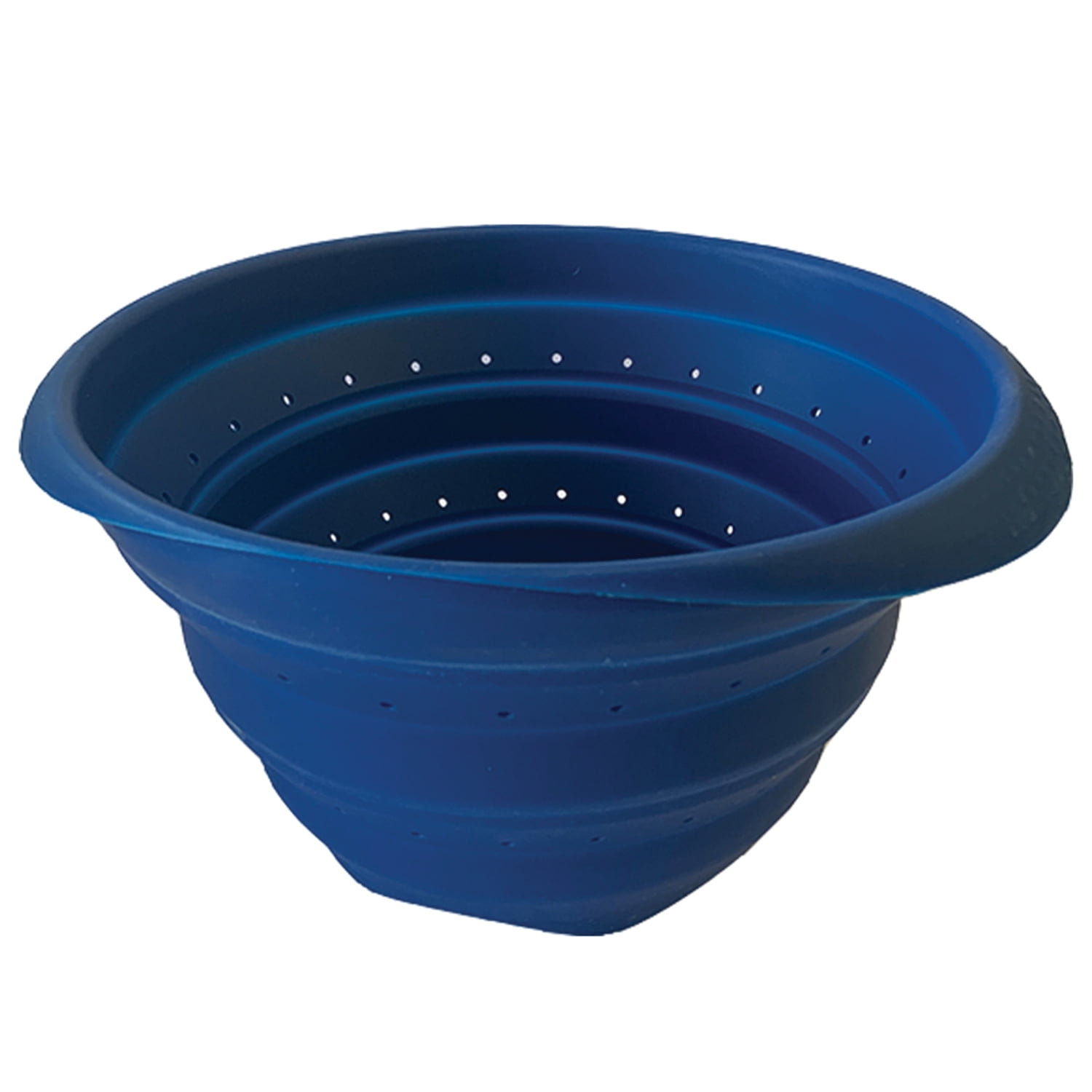 Better Houseware 732/B 4-Qt. Collapsible Silicone Colander (Blue ...