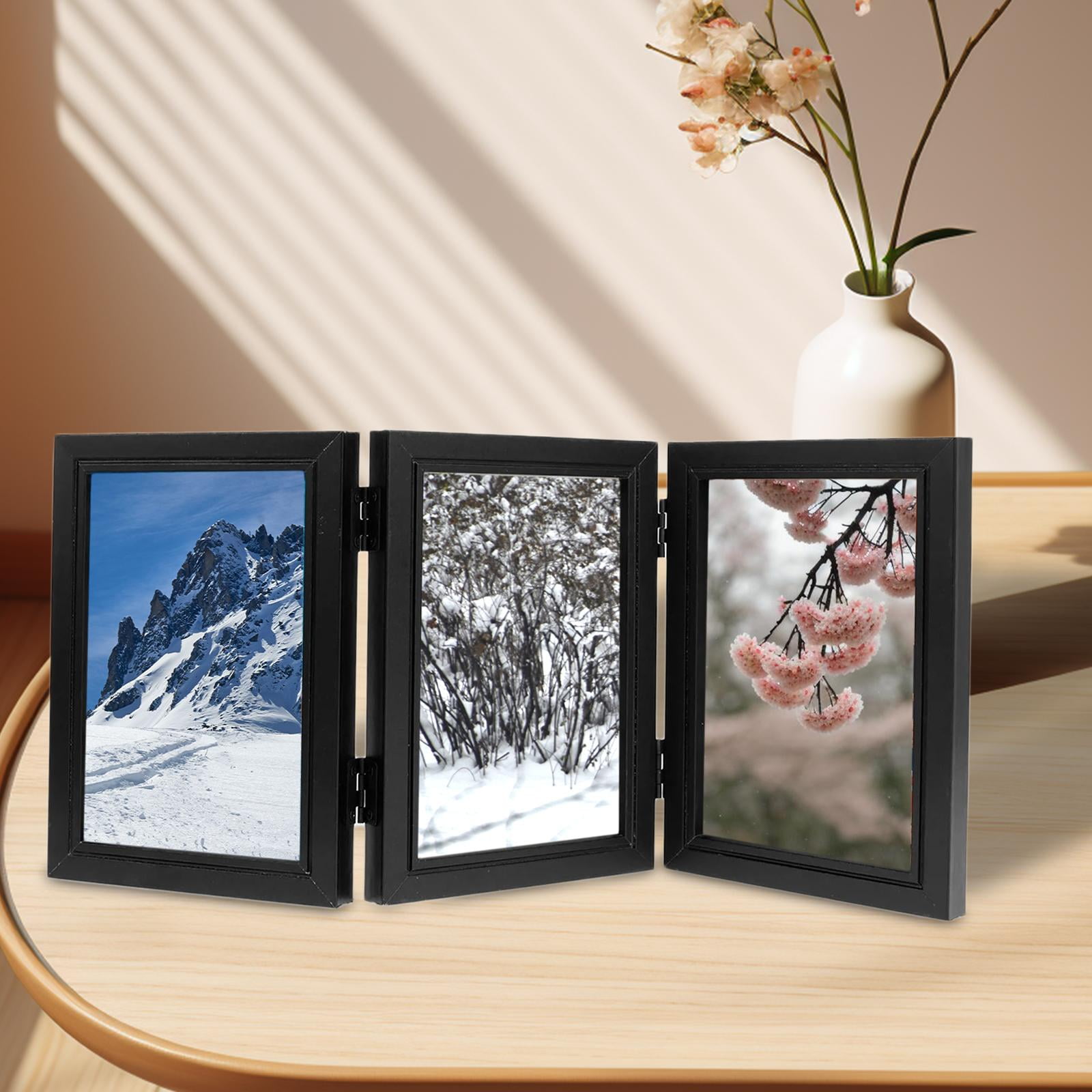 Click here for Elodie Hinged Photo Frame Wood Rectangle Picture F... prices