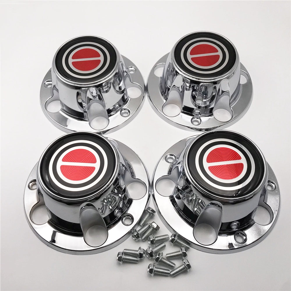 4PCS Custom 180mm Diameter Wheel Caps Fit for F150 Bronco Van 1980-1996 ...