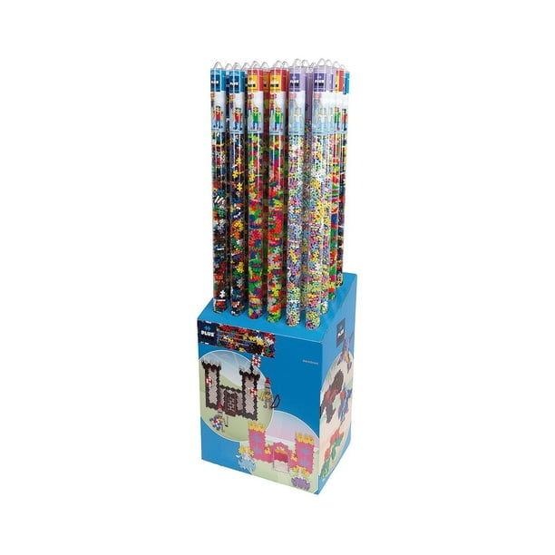Plus-Plus - Display - Super Tube (1 Metre) 500 Pcs (Sold 24 Units - 6 ...