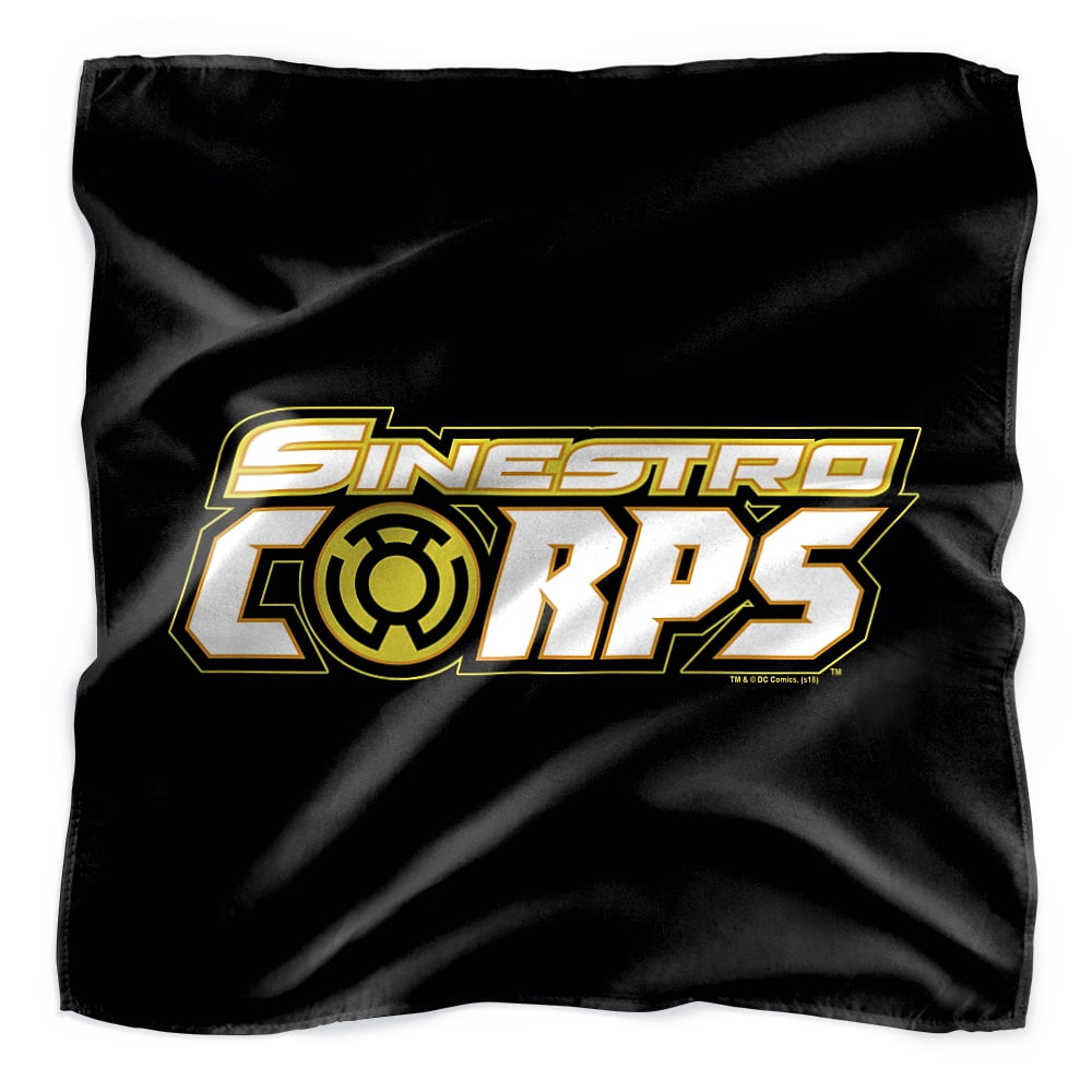 Green Lantern Sinestro Corps Logo Bandana (21 in x 21 in) - Walmart.com