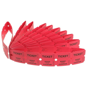 L LIKED Raffle Tickets Double Rolls 1000 per Roll 50/50 Raffle Tickets ...