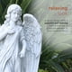 Alpine Corporation Outdoor Angel Statue, 31 Inches - Walmart.com