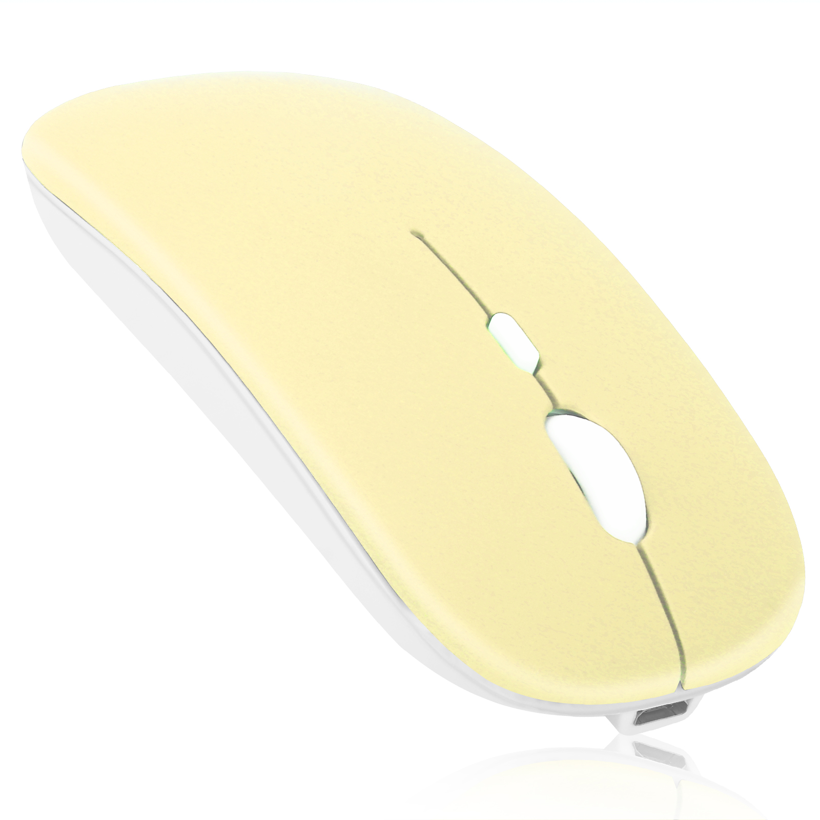 2.4GHz & Bluetooth Rechargeable Mouse for TCL 30 5G Bluetooth Wireless ...