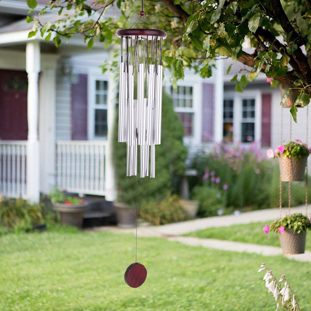 Large Wind Chimes 31" Garden Chimes With 18 Aluminum Tuned Tubes For ...