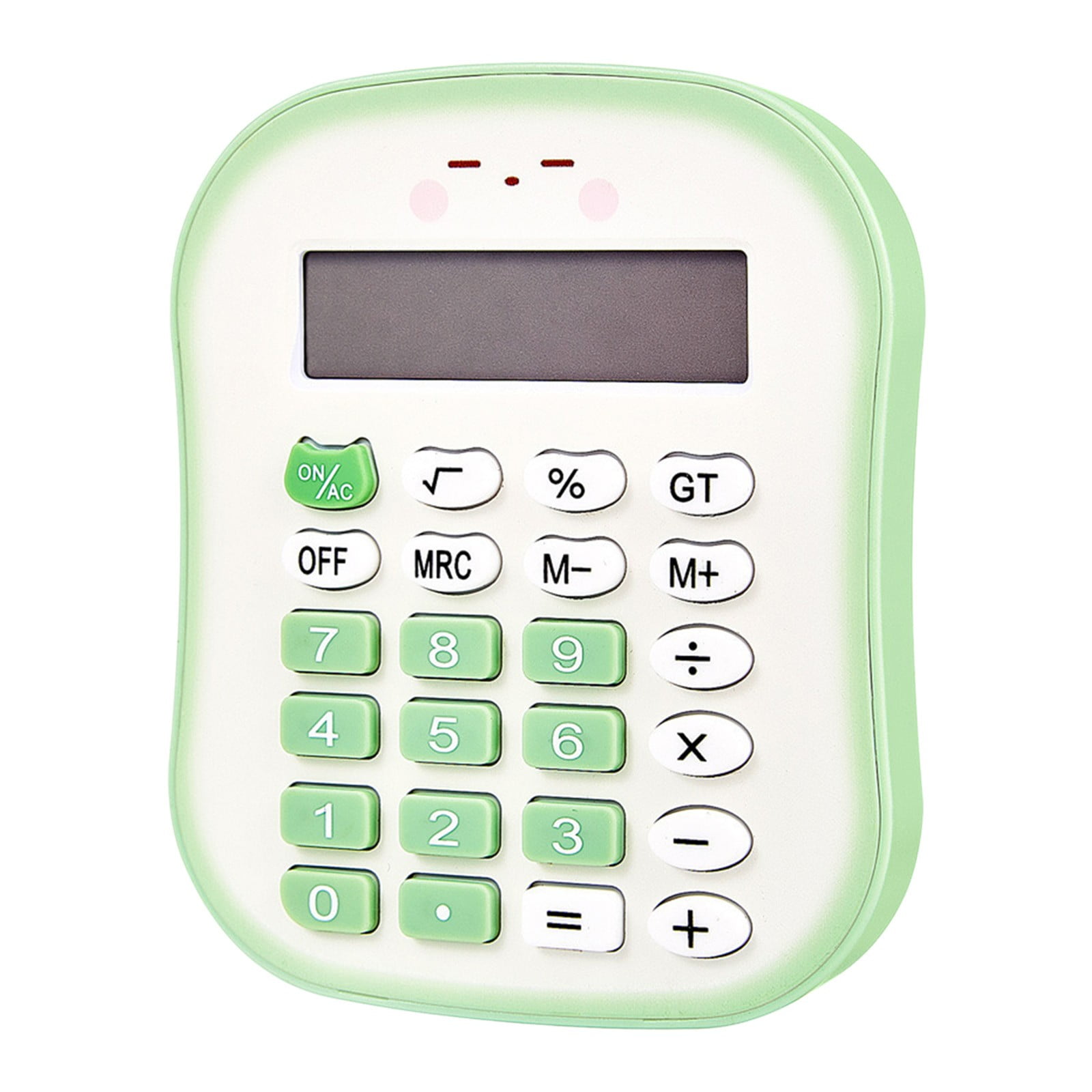12-Digit Large Display Standard Calculator with Round Buttons, Portable ...