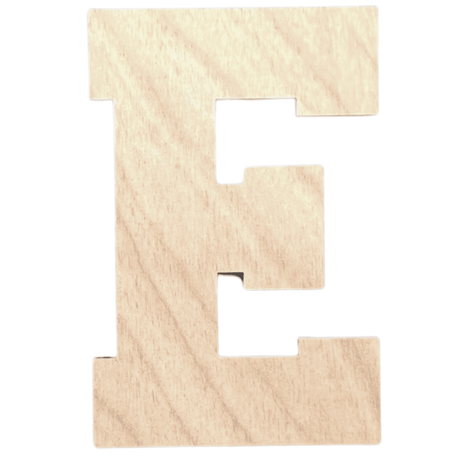Krafty Supply - 4" Tall Birch Letter E | 1/4" Birch Plywood |Collegiate ...