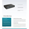 D-Link 4-Port USB 3.0 SuperSpeed USB Hub including 4 Fast Charging ...