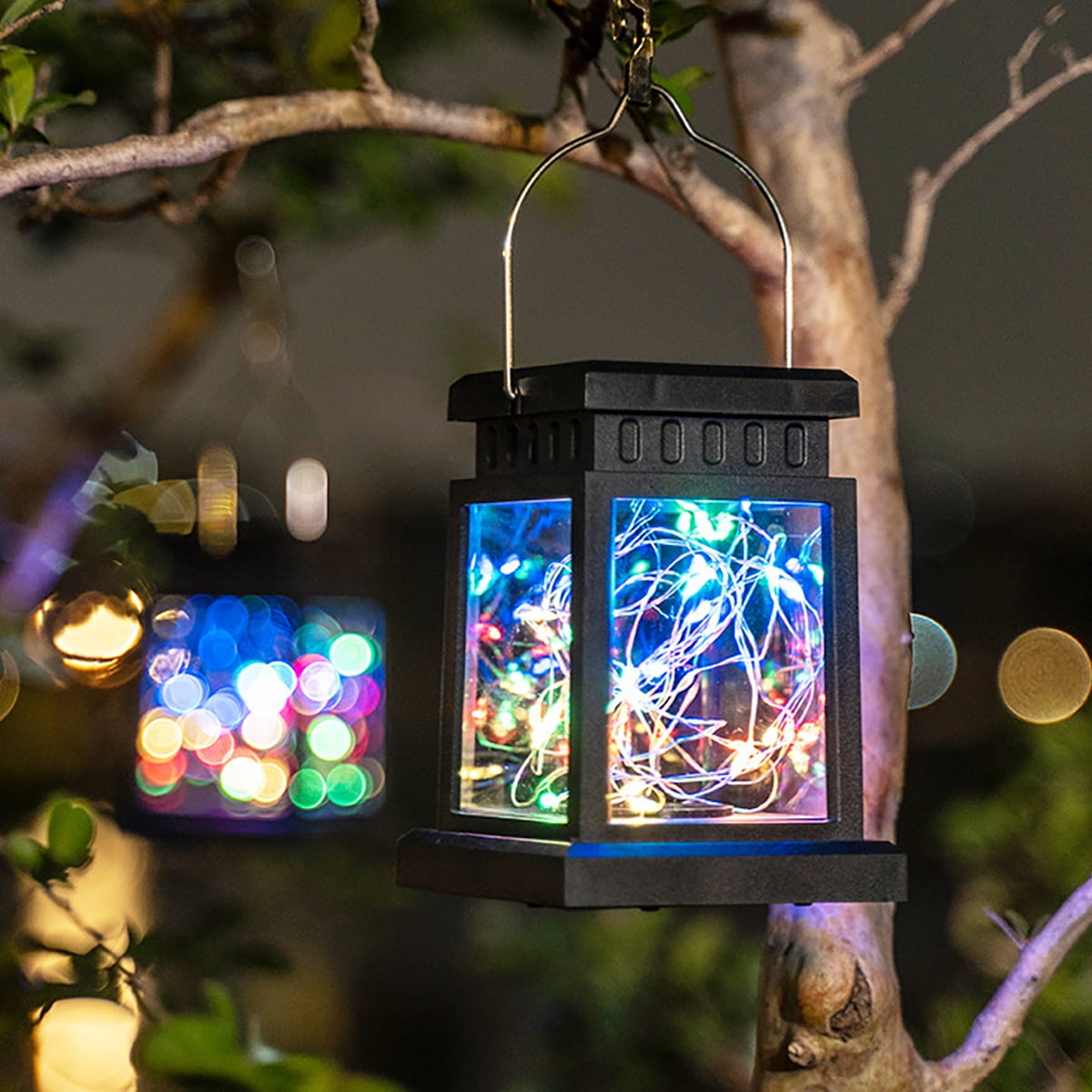 Solar Pathway Light, Outdoor Hanging Solar Landscape Light with 30 LEDs ...