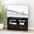 HomeStock Tv Stand With Drawer-Finish:Espresso - Walmart.com