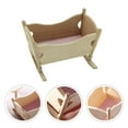 HOMEMAXS Mini House Cradle Toy Set for Decor Made of Cloth and ...