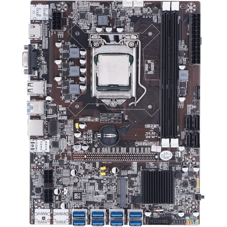 Mining Motherboard, DDR3 Miner Motherboard, LGA 1155 8 USB3.0 3 Phase ...