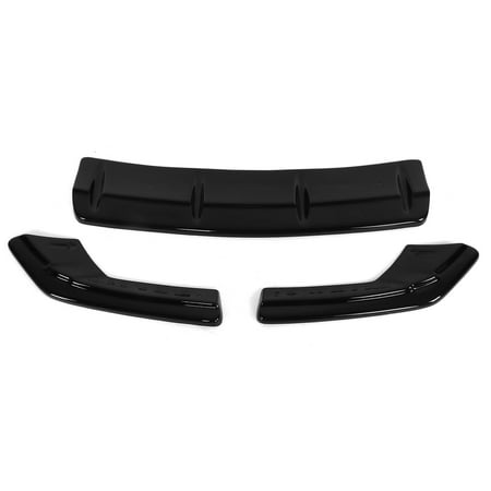 ANGGREK Rear Bumper Fin,Rear Bumper Diffuser,Gloss Black For Maxton ...