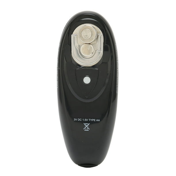 Safe Can Opener, Edge One Touch Electric Can Top Cutter Battery ...
