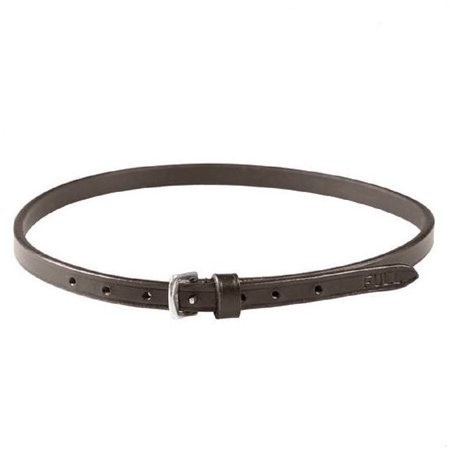 Horze DARK BROWN Flash Strap English Bridle Headstall Noseband Piece ...