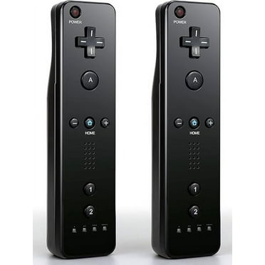 TechKen 2 Pack Wii Remote Controller with Built-in Motion Plus and 2 ...
