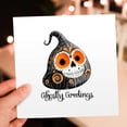 3drose, Ghostly Greetings. a Funny Ghost Greets You. Halloween Artsy ...
