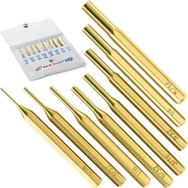 Non-Marring Chisel Brass Drift Punch 3 Pcs Set Engineering Tool For ...