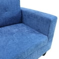 Dubbin Blue Linen 2-Piece Living Room Sofa Set - Walmart.com