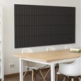 Cork Board Alternative Felt Bulletin Board Tiles,6Pcs Slats Wall ...