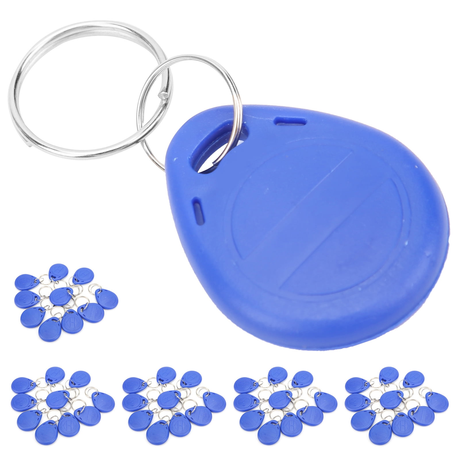 Click here for Qiilu 50pcs Id Card Key Fob Token Tag 125khz Rewri... prices
