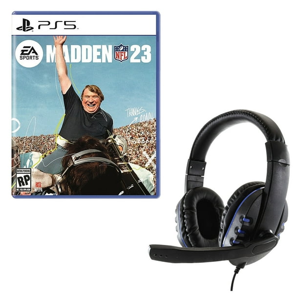 Madden NFL 23 PS5 Game with Universal Headset - Walmart.com