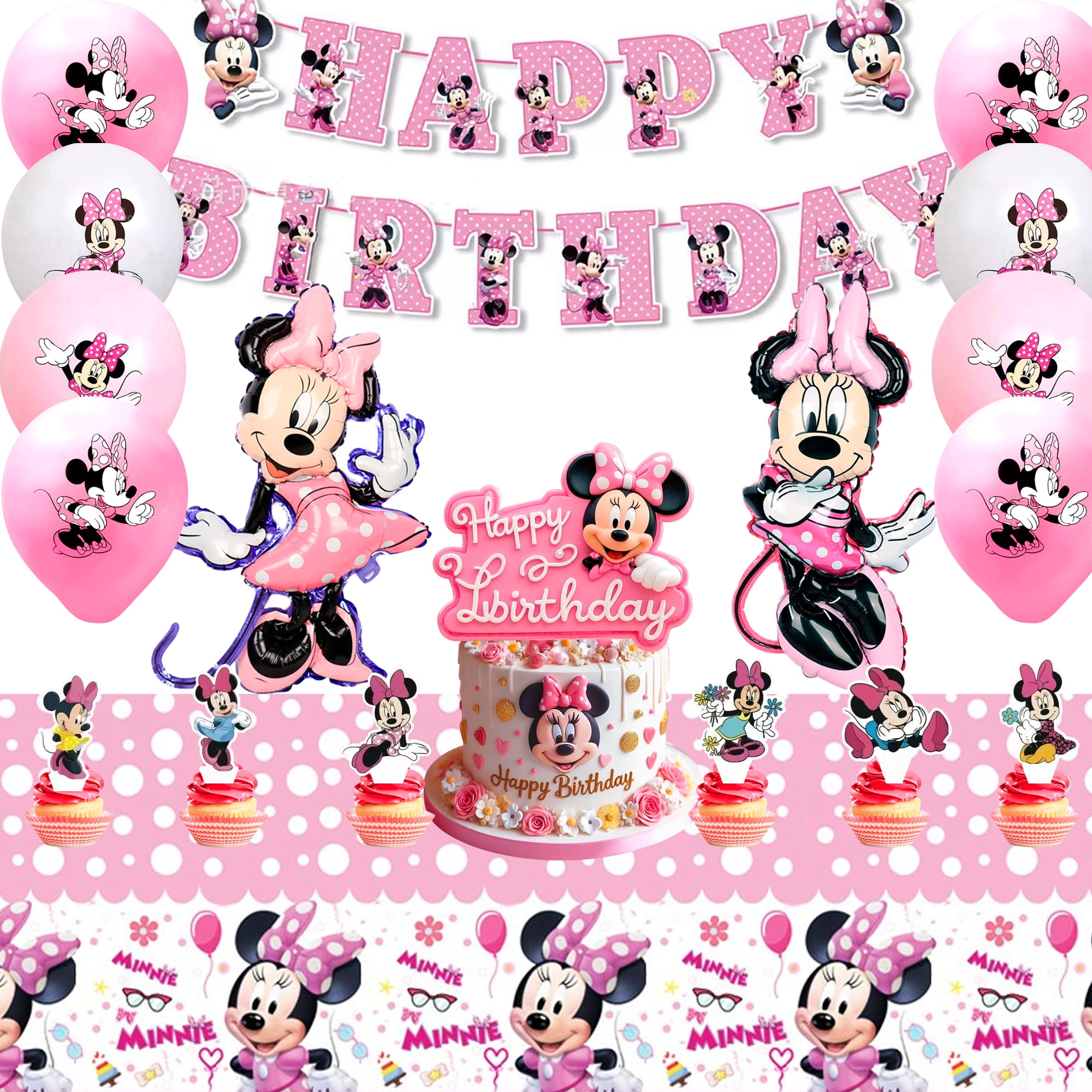 Click here for Elifjoydeco Minnie Birthday Party Supplies  Minnie... prices