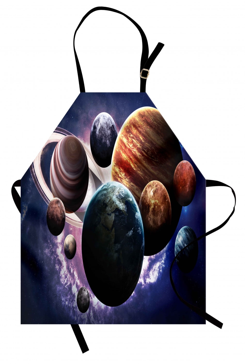 Space Apron Solar System Planets All Together in Space Mercury Jupiter ...