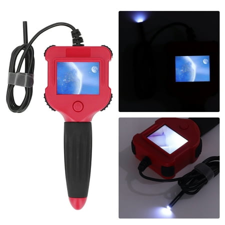 Kozecal Endoscope ABS Handheld 2.4in HD Resolution Screen 0.22in Lens ...