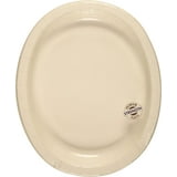 Creative Converting Touch of Color Paper Platters, Oval, 10" x 12 ...