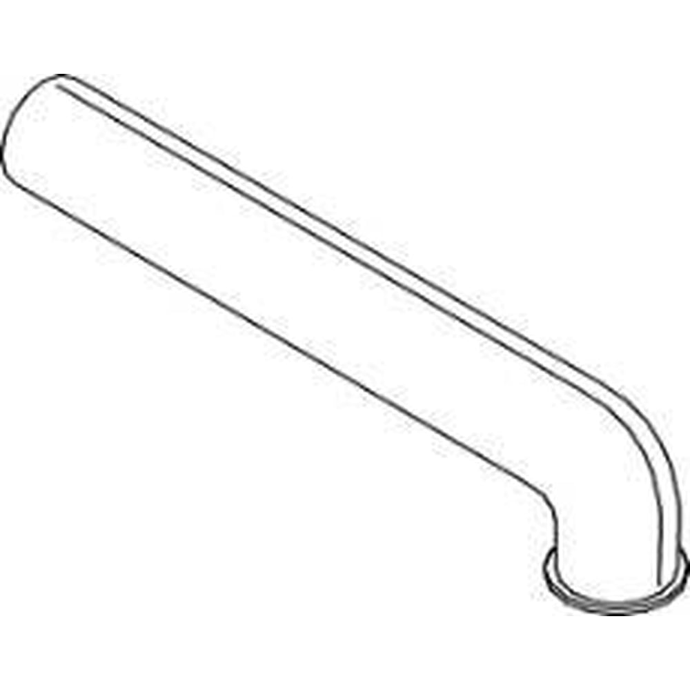 DIRECT CONNECTION WASTE ARM 20GA CHROME BRASS 1-1/2 IN. X 24 IN. per 2 ...