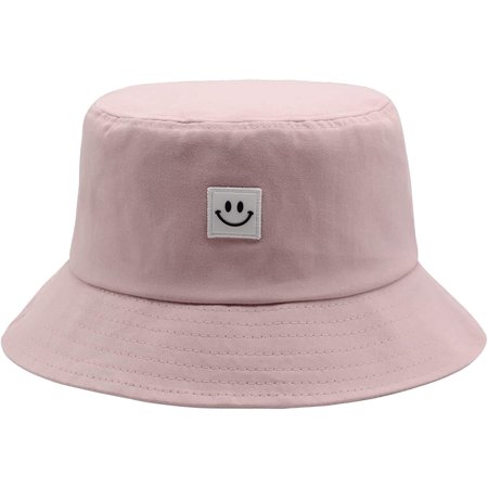 Smile Face Bucket Hat Summer Travel Bucket Beach Sun Hat Unisex Visor ...