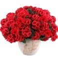 Single Rose Artificial Flower For Valentines Day Home Vase Decoration ...