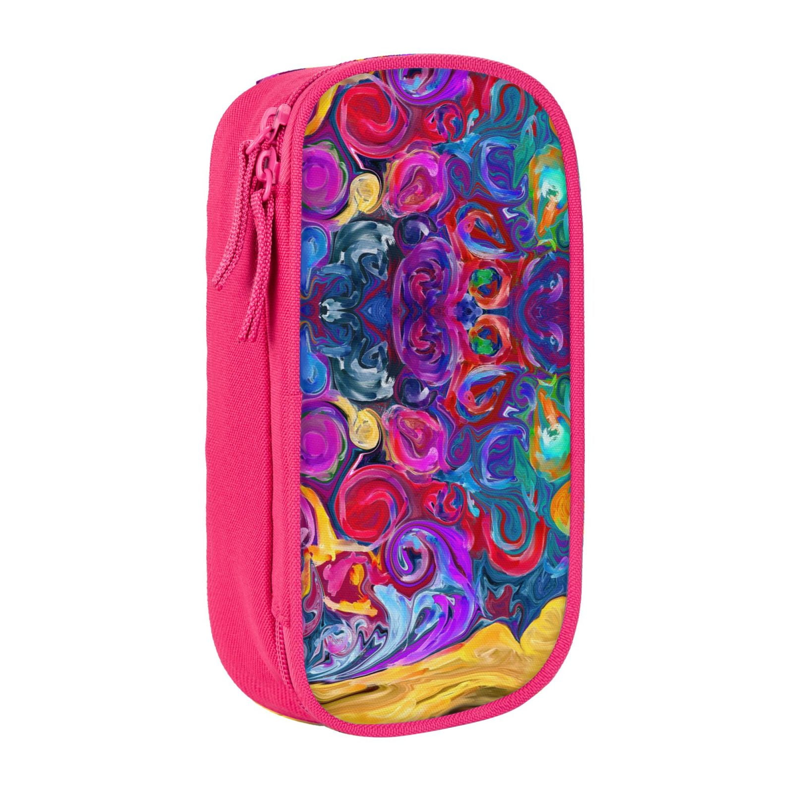 XMXY Colorful Dreams Pencil Case Cute Aesthetic, Portable Pencil Bags ...