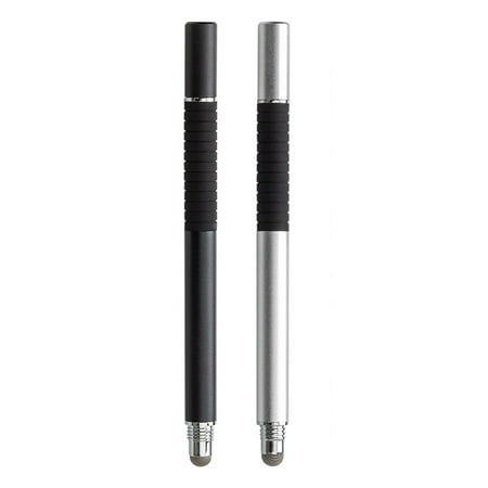 2Pack 2-In-1 Precision Stylus Disc Tip With Fiber Tip for Notes-Taking ...
