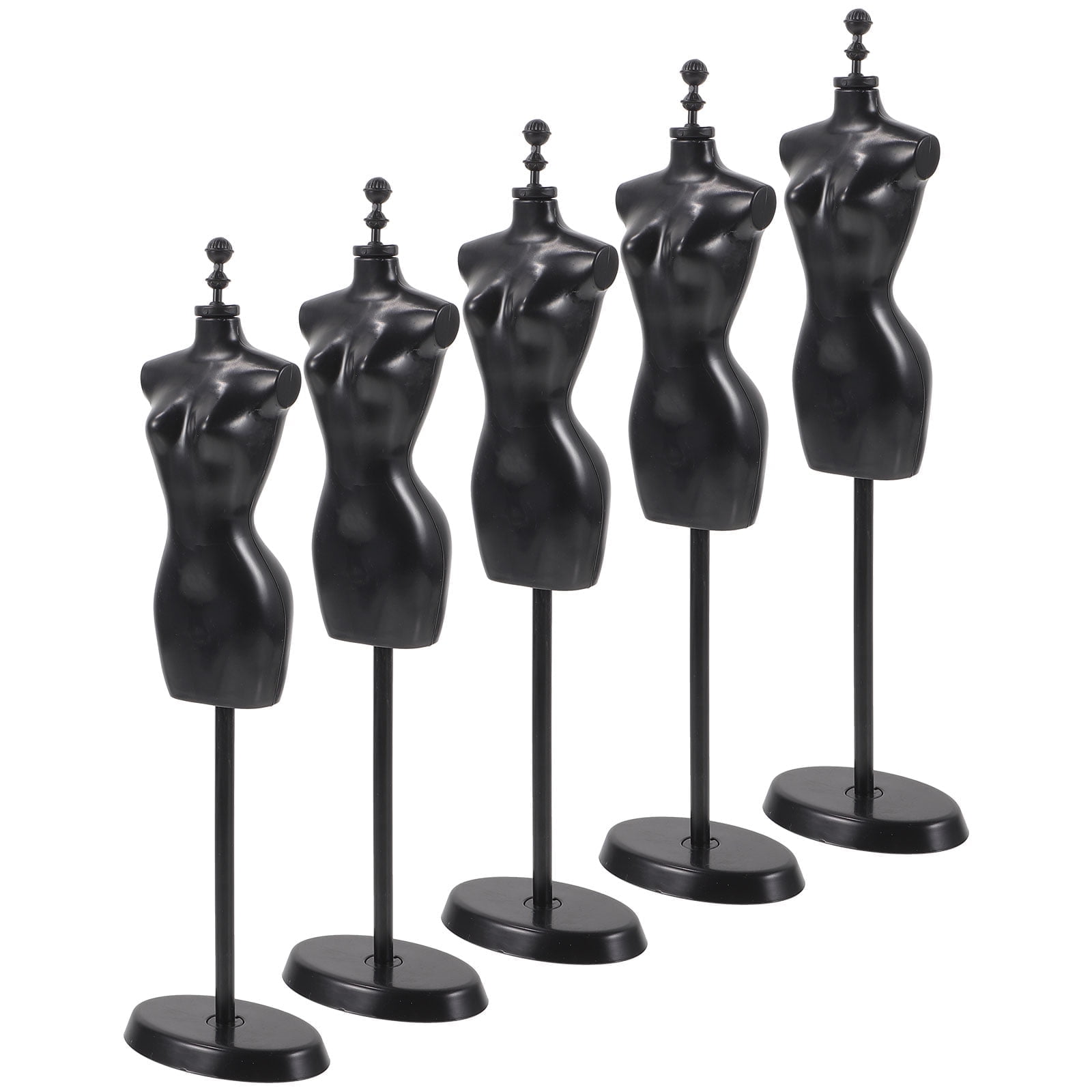 LHX 5 piezas de mini maniquíes para vestir muñecas con soporte para ...