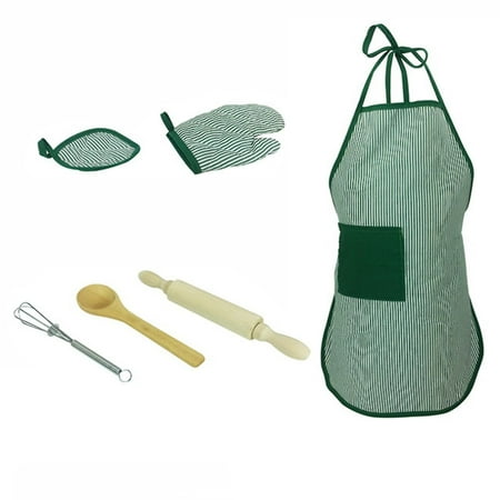 Chef Set For Kids Kitchen Cooking And Baking Kits Dress Up Role Play T ...