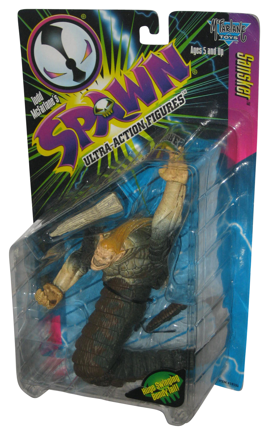 Spawn Sansker Human Head Series 6 (1996) McFarlane Toys Figure ...