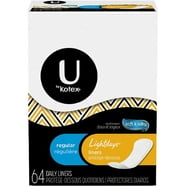 Seventh Generation Chlorine Free Sanitary Pantiliners Pads, Feminine ...