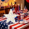 Kaireo 4th of July Light Up Resin Figurine LED Patriotic Statue for ...