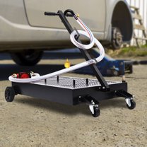 Oil Drain Pan, 15 Gallon Oil Drain Tank, Large Capacity Oil Change Pan ...