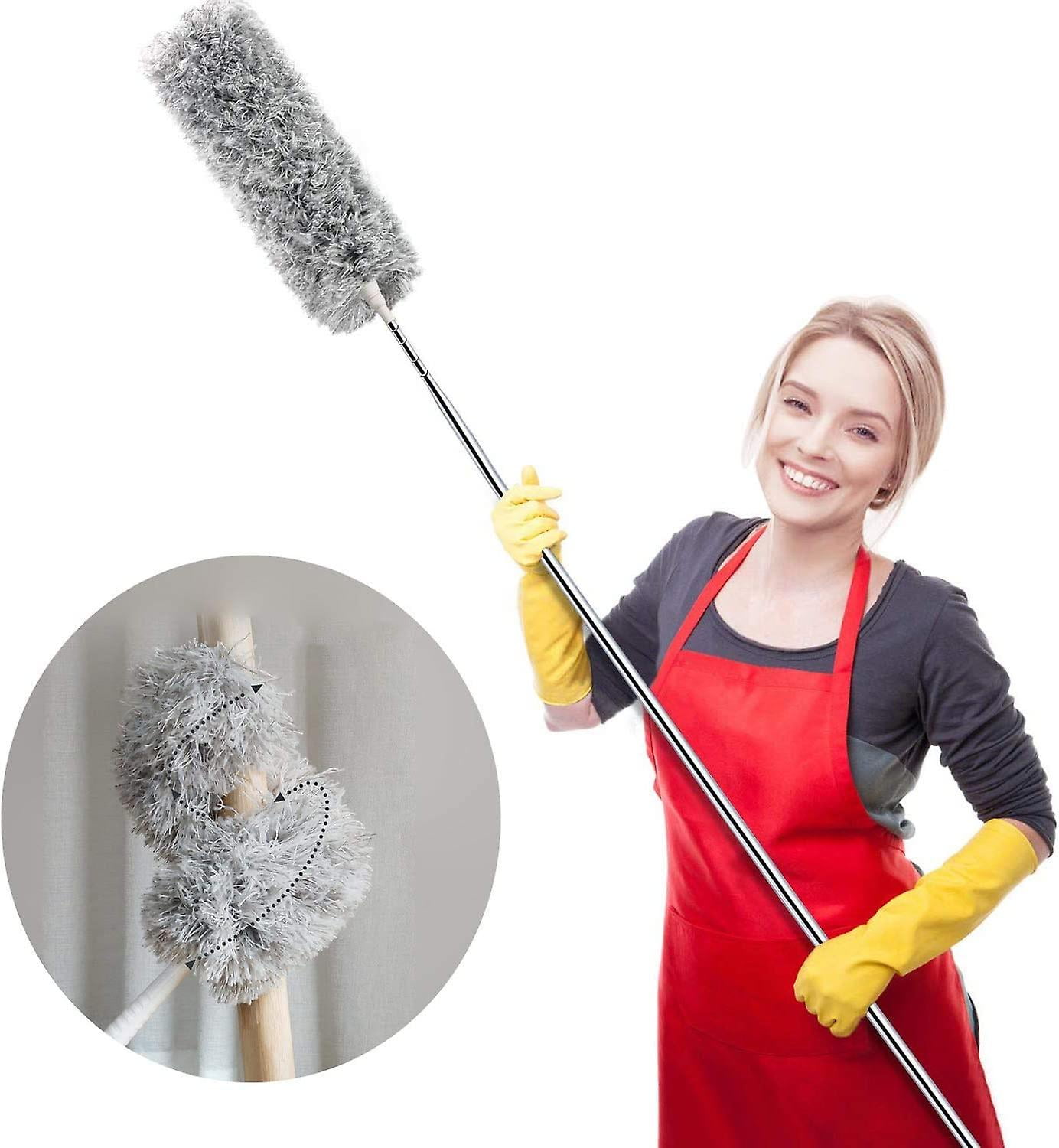 Plumero de telaraña, plumero para el hogar, plumeros extensibles para ...