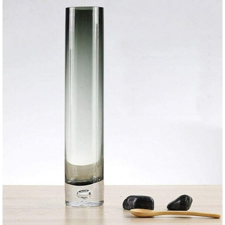 Bud Vase for Flowers Cylinder Glass Vase for Centerpieces Handmade ...